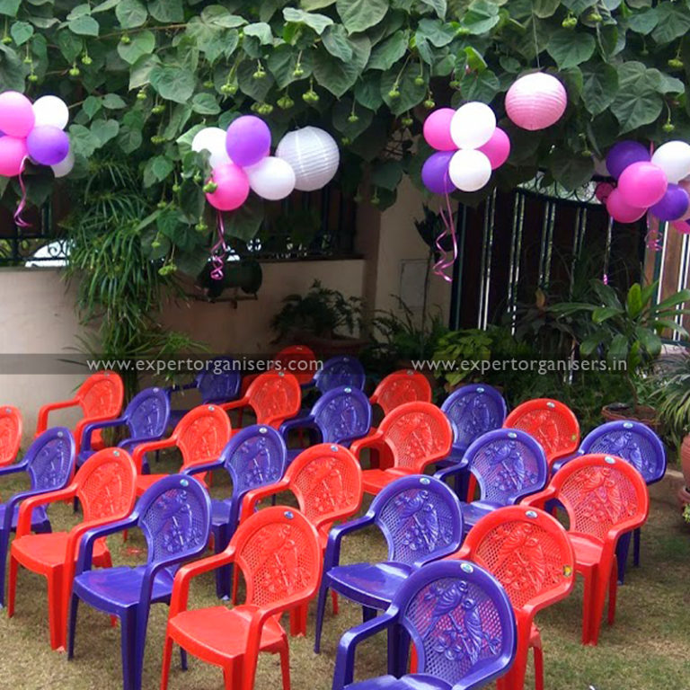 Furniture for Kids Table Chairs on Rent for Birthday Parties - Expert ...