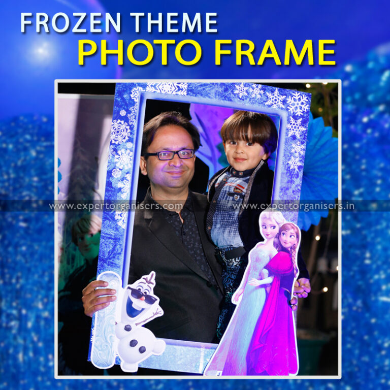 Frozen Theme Photo Frame for Birthday Parties in Chandigarh, Panchkula